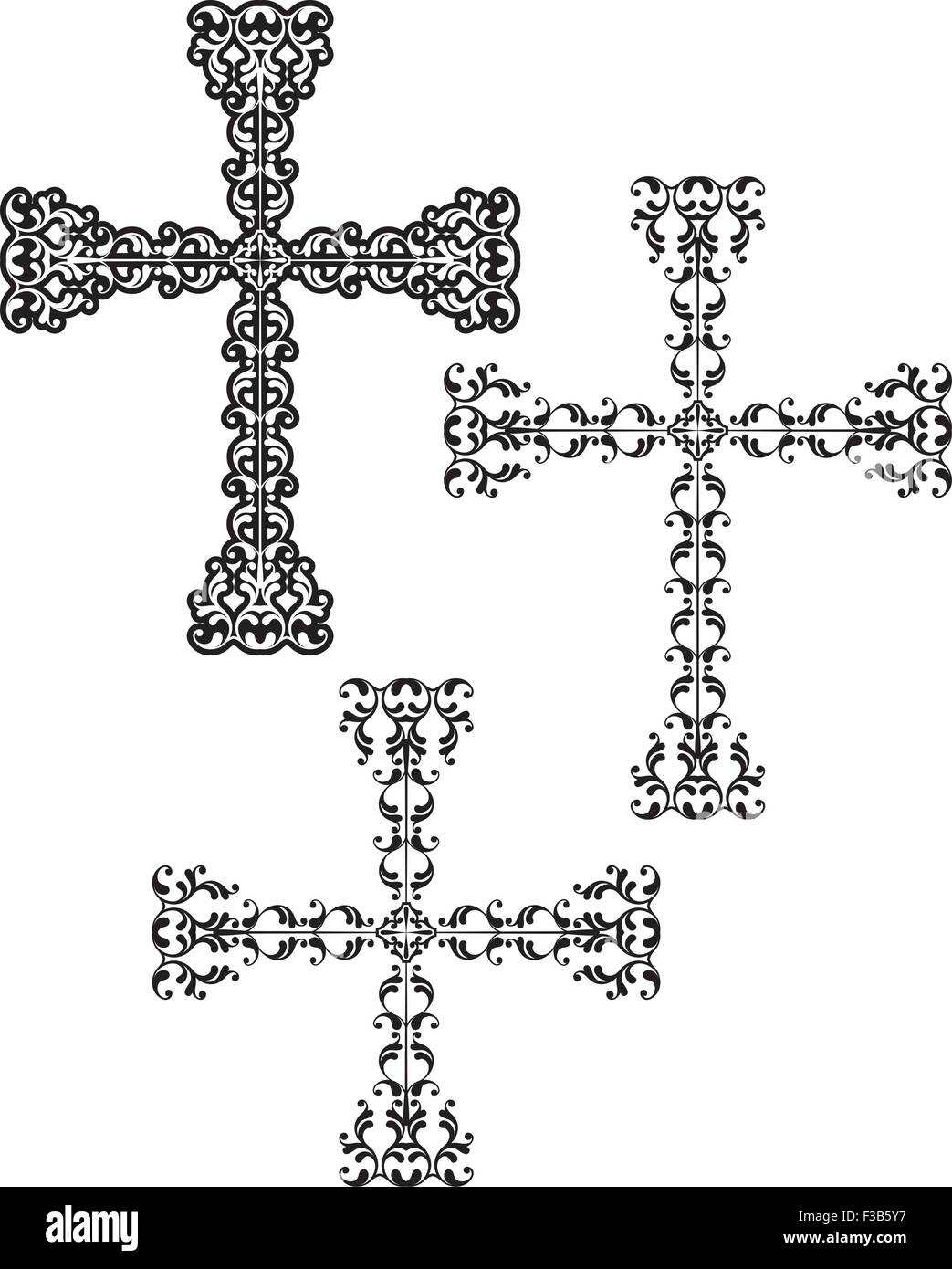Christian Cross Design Vector Art Stock Vector Image & Art - Alamy