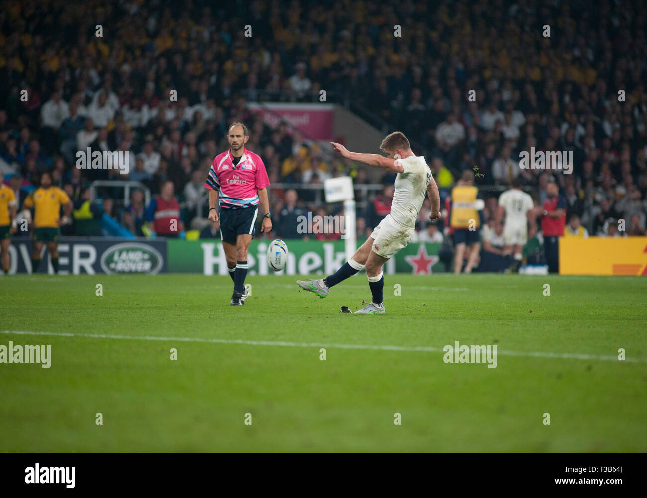 International rugby world cup final england v australia at twickenham ...