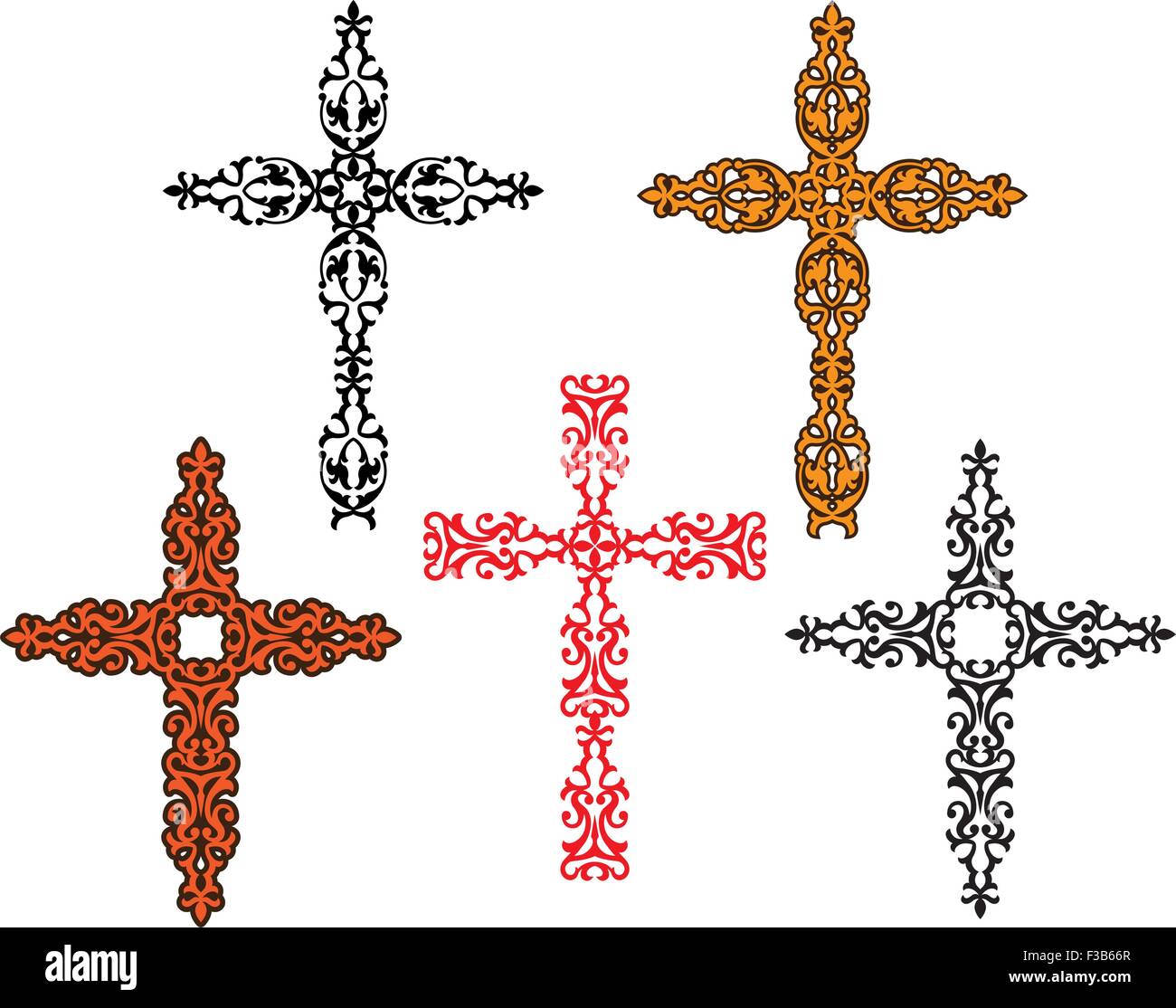 Christian Cross Design Vector Art Stock Vector Image & Art - Alamy