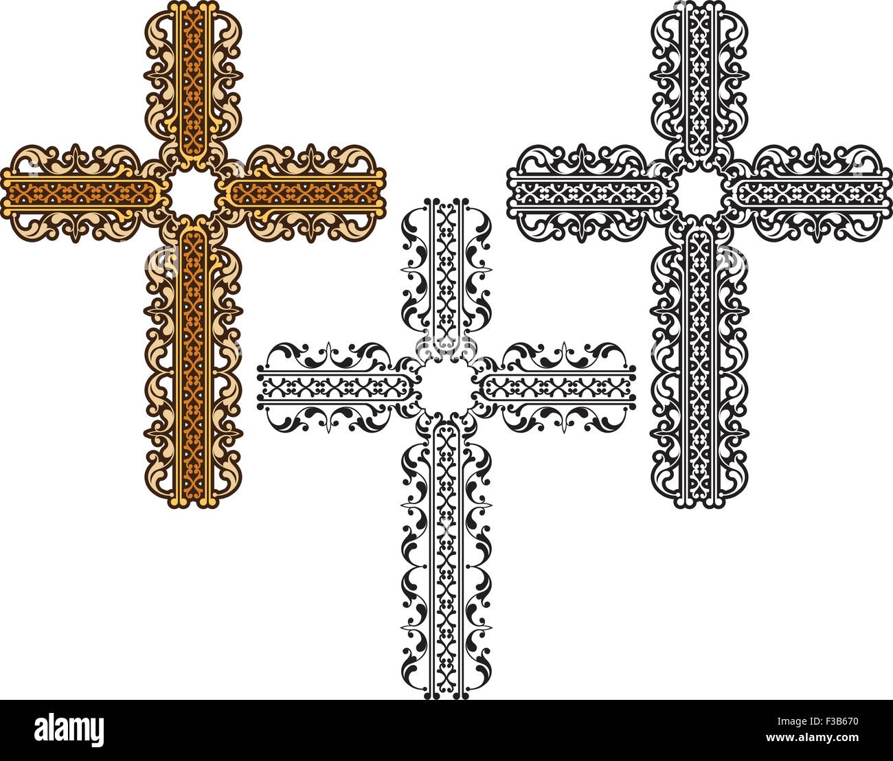 Christian Cross Design Vector Art Stock Vector Image & Art - Alamy