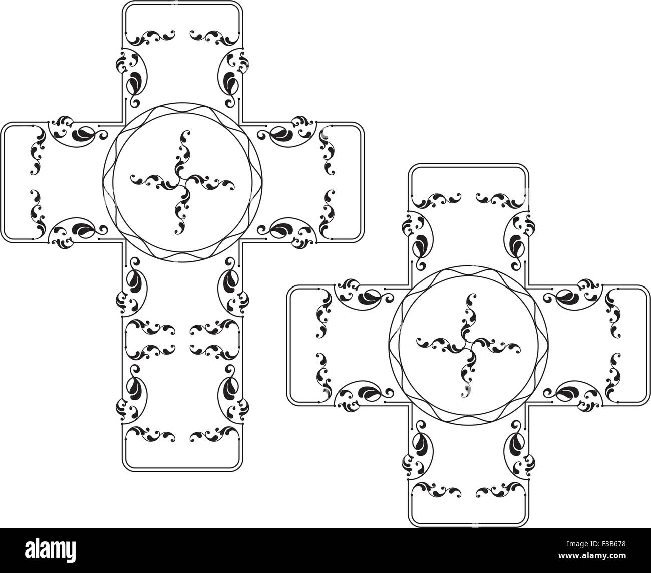 Christian Cross Design Vector Art Stock Vector Image & Art - Alamy