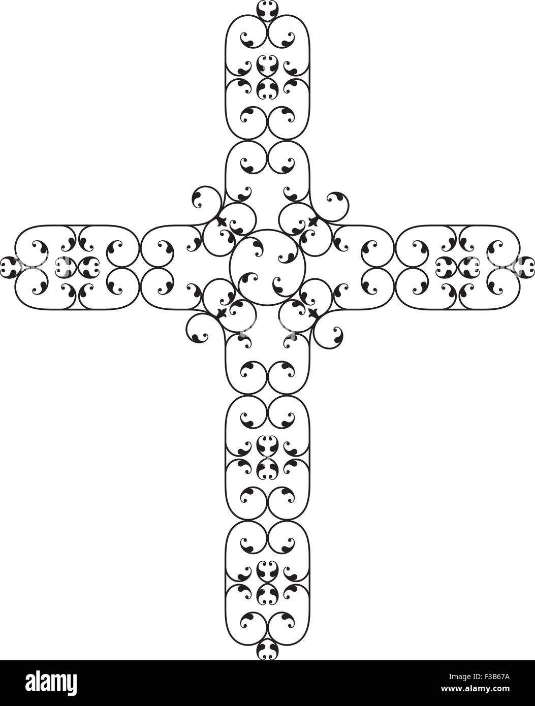 Christian Cross Design Vector Art Stock Vector Image & Art - Alamy