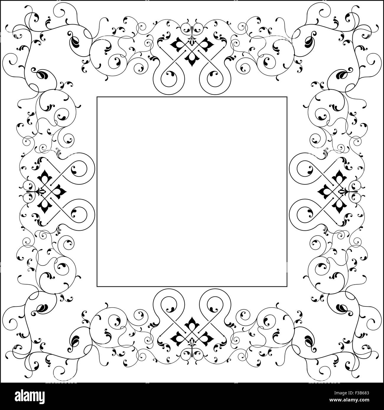 Frame Border Design Vector Art Stock Vector Image & Art - Alamy