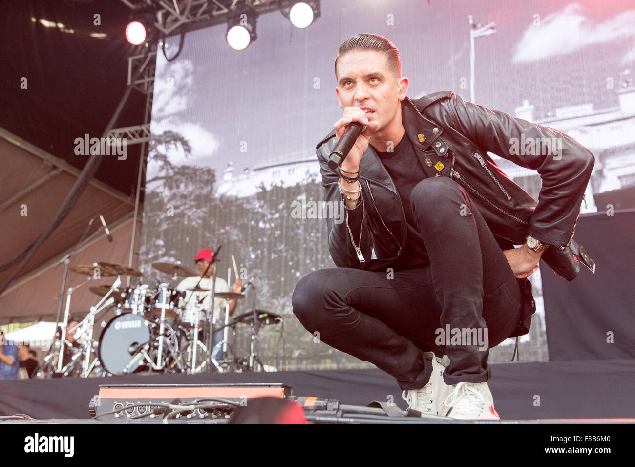 Austin, Texas, USA. 3rd Oct, 2015. Rapper G-EAZY (aka YOUNG GERALD ...
