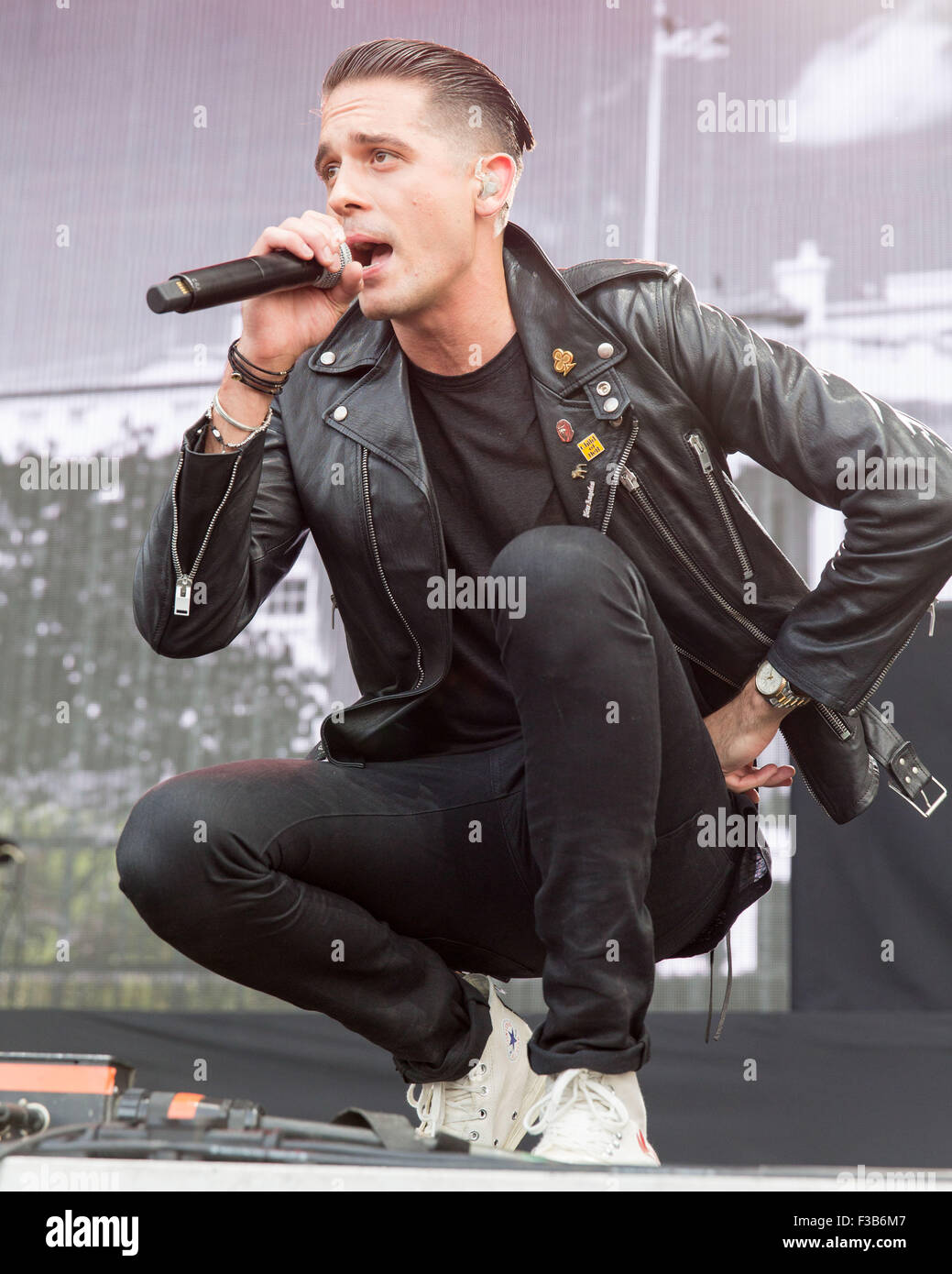 Austin, Texas, USA. 3rd Oct, 2015. Rapper G-EAZY (aka YOUNG GERALD ...