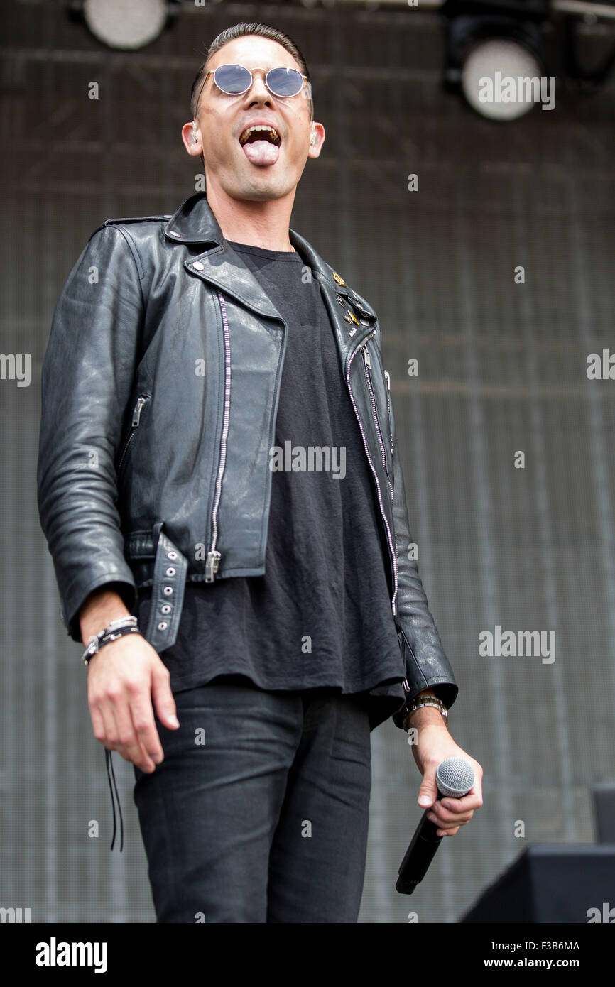 Austin, Texas, USA. 3rd Oct, 2015. Rapper G-EAZY (aka YOUNG GERALD ...