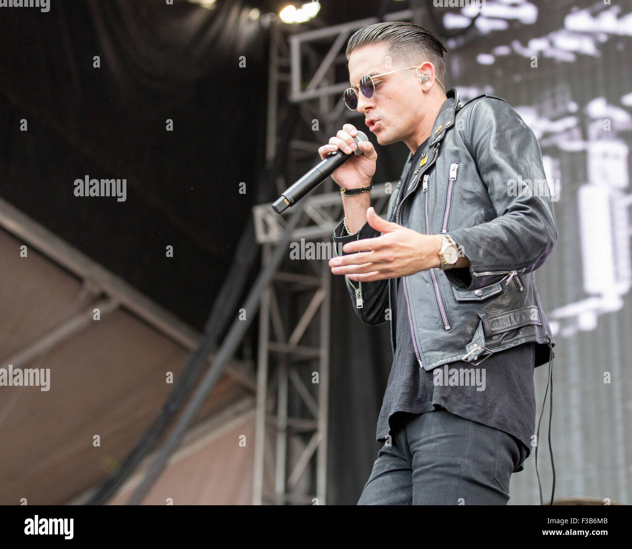 Austin, Texas, USA. 3rd Oct, 2015. Rapper G-EAZY (aka YOUNG GERALD ...