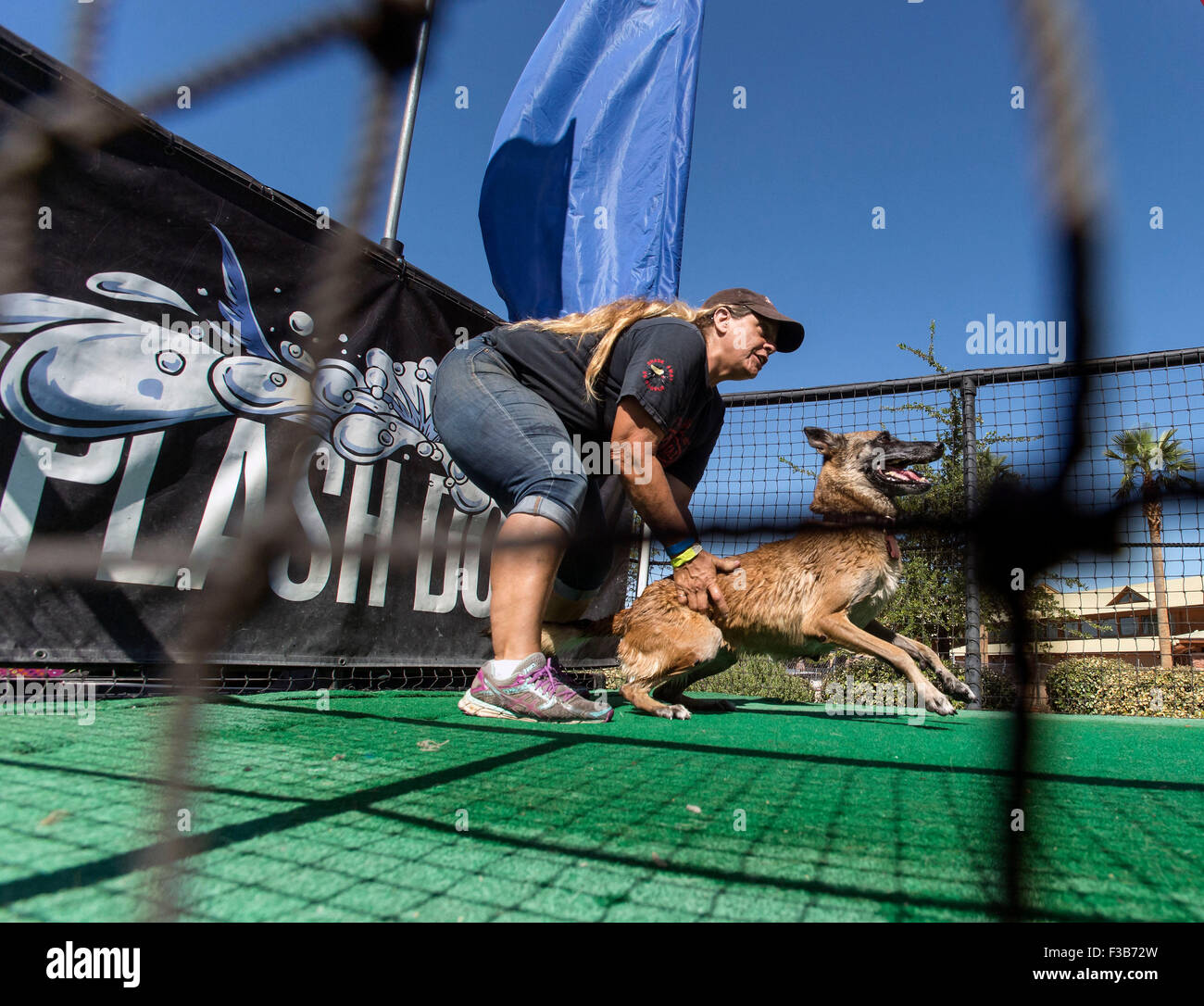 Las Vegas, Nevada, USA. 03rd Oct, 2015. LISE STRUM, from San Diego ...