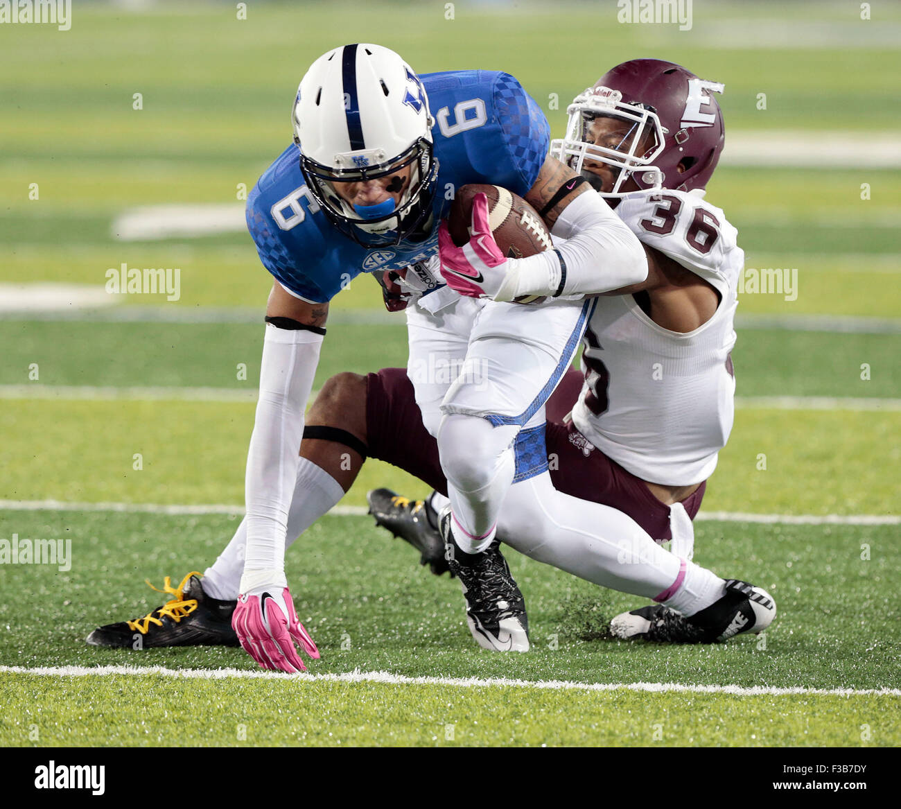 Lexington, KY, USA. 3rd Oct, 2015. Kentucky Wildcats wide receiver ...