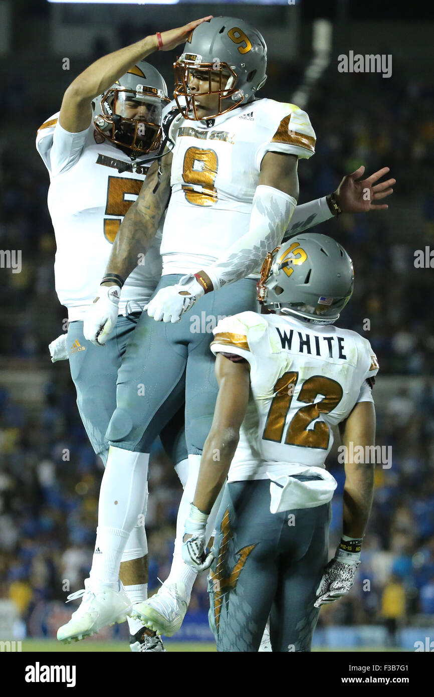 Pasadena, CA. 3rd Oct, 2015. Arizona State Sun Devils defensive back ...