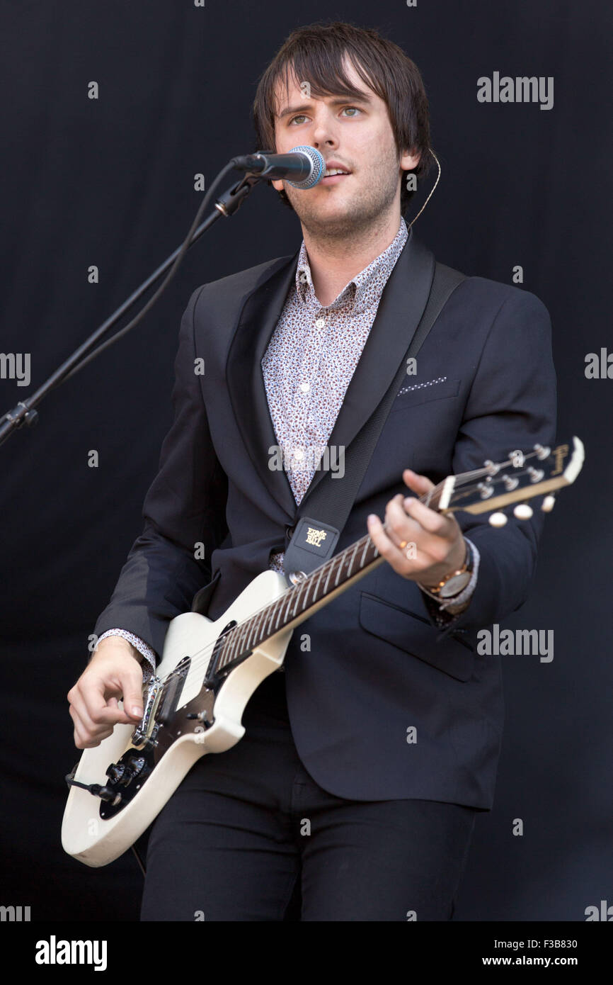 Austin, Texas, USA. 3rd Oct, 2015. Guitarist JAMIE JEFFERY DAVID HARRY ...