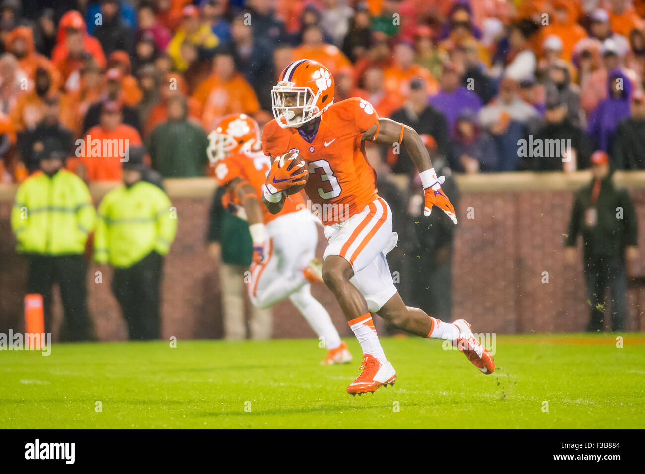 Clemson Wide Receiver Artavis Scott High Resolution Stock Photography ...