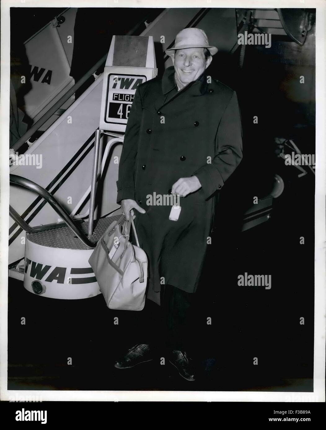 Jan. 04, 1965 - Idlewild Airport, N.Y., March 23 - Gagster Danny Kaye ...