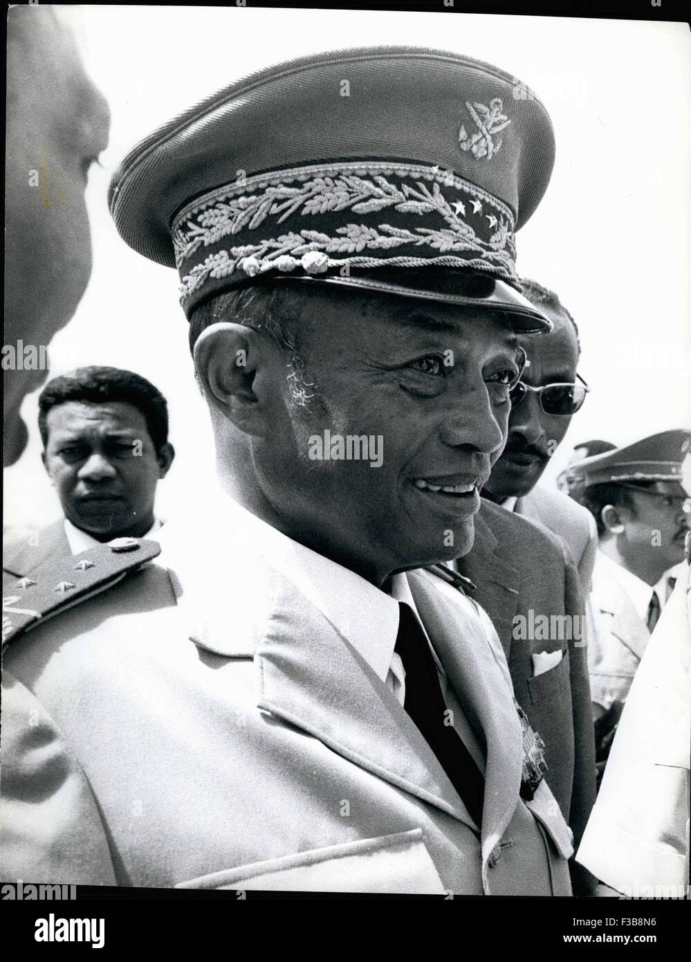 Jan. 03, 1961 - General Gabriel Ramanantsoa, Head of State of the ...