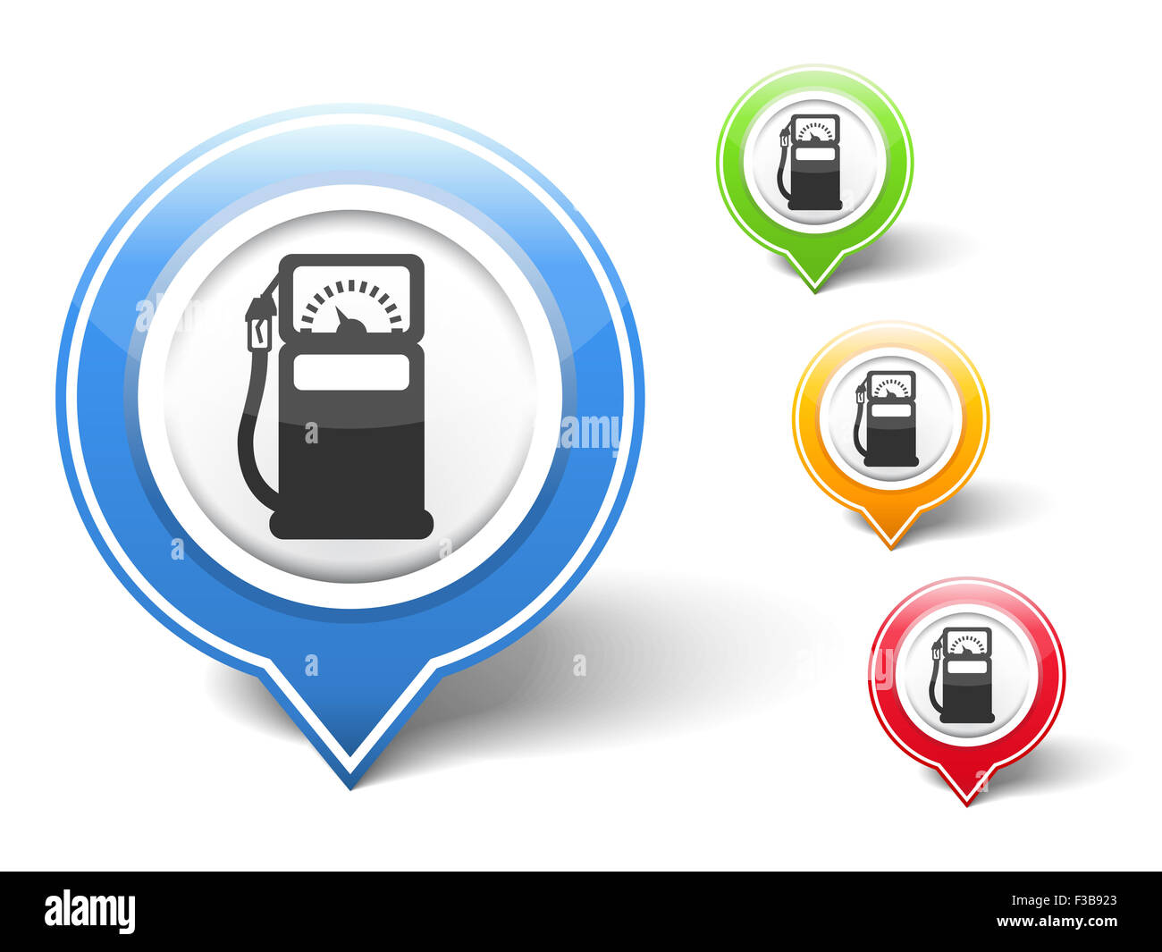 Gas station icon Stock Photo - Alamy