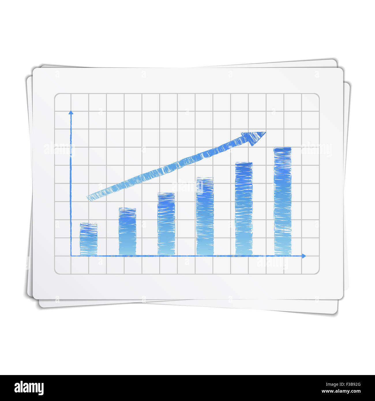 Hand drawn graph paper hi-res stock photography and images - Alamy