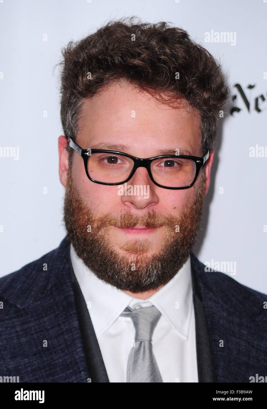 New York, NY, USA. 3rd Oct, 2015. Seth Rogen at arrivals for STEVE JOBS ...