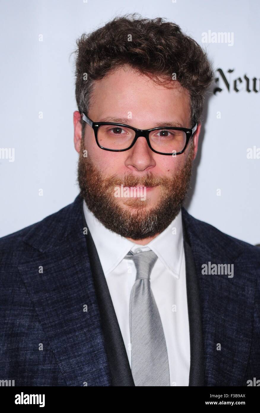New York, NY, USA. 3rd Oct, 2015. Seth Rogen at arrivals for STEVE JOBS ...