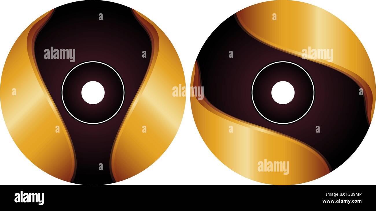 Cd - Dvd Label Design Template Vector Art Stock Vector Image & Art - Alamy