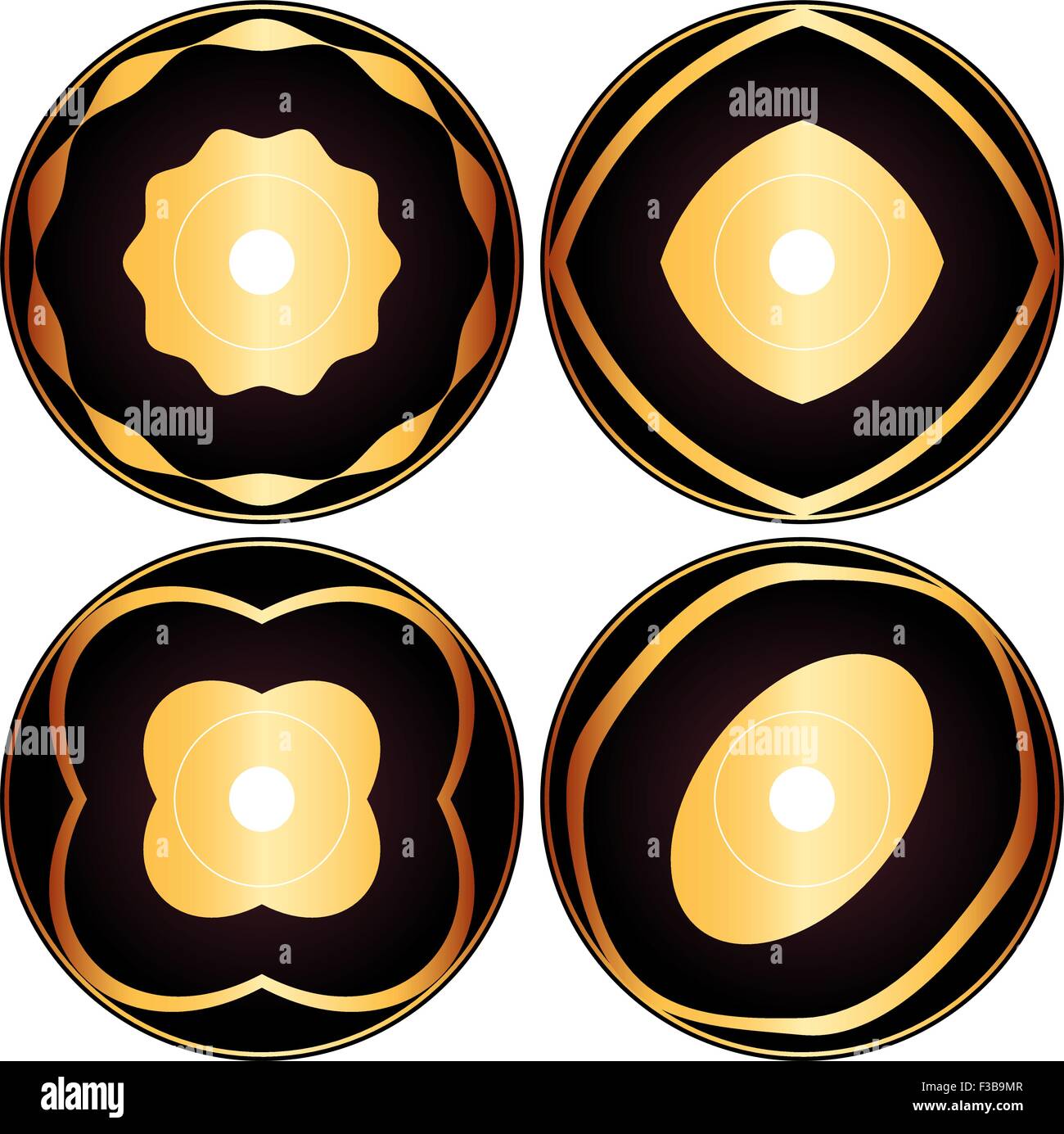 Cd - Dvd Label Design Template Vector Art Stock Vector Image & Art - Alamy