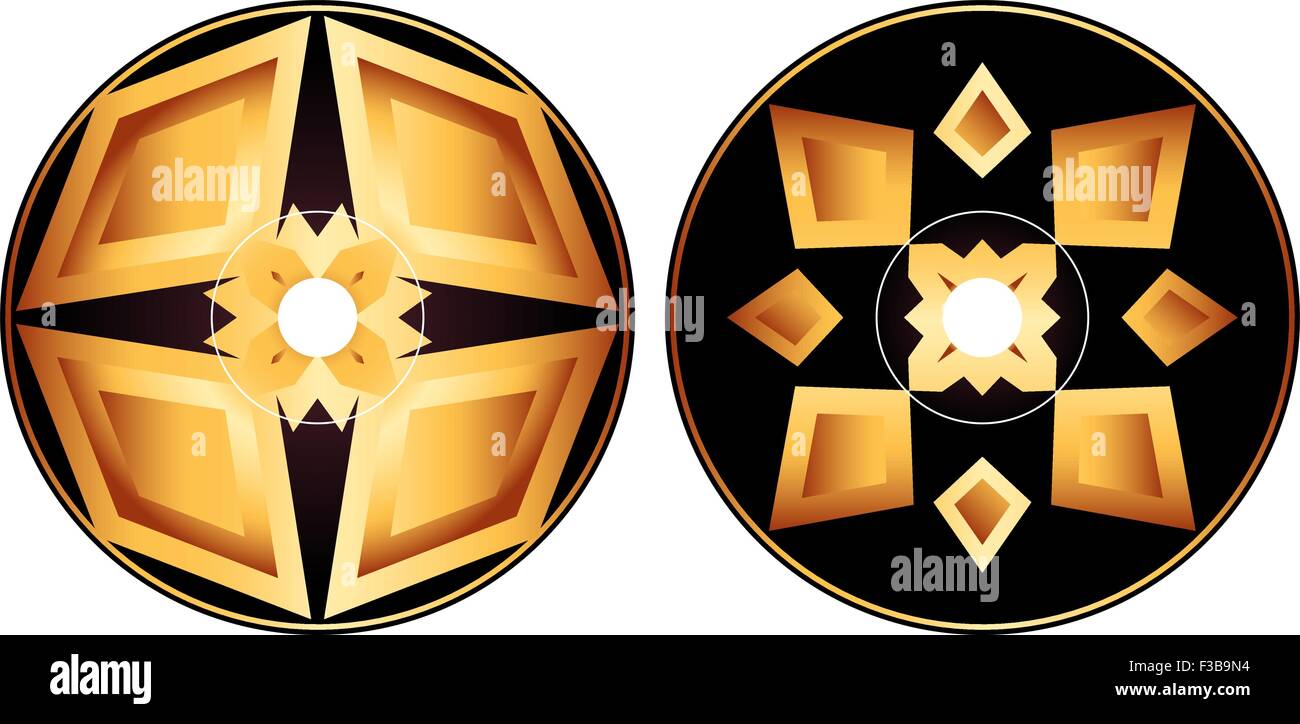 Cd - Dvd Label Design Template Vector Art Stock Vector Image & Art - Alamy