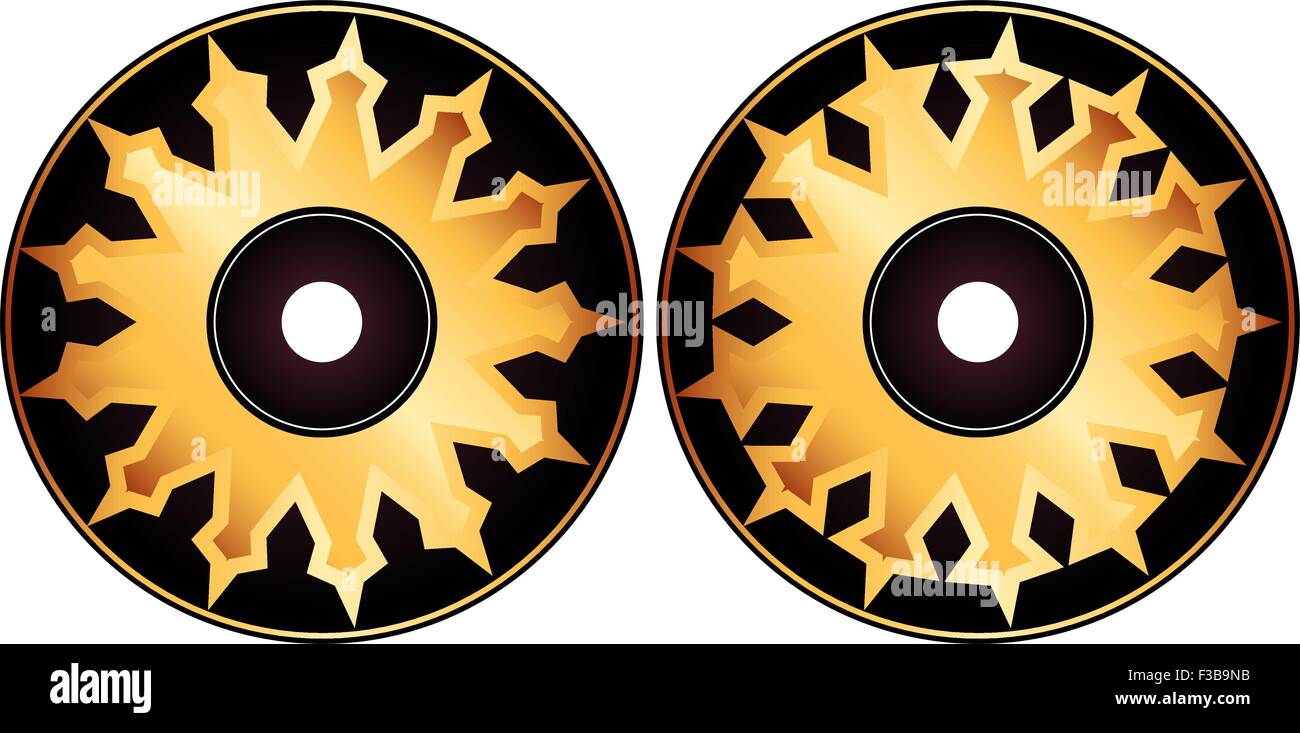 Cd - Dvd Label Design Template Vector Art Stock Vector Image & Art - Alamy