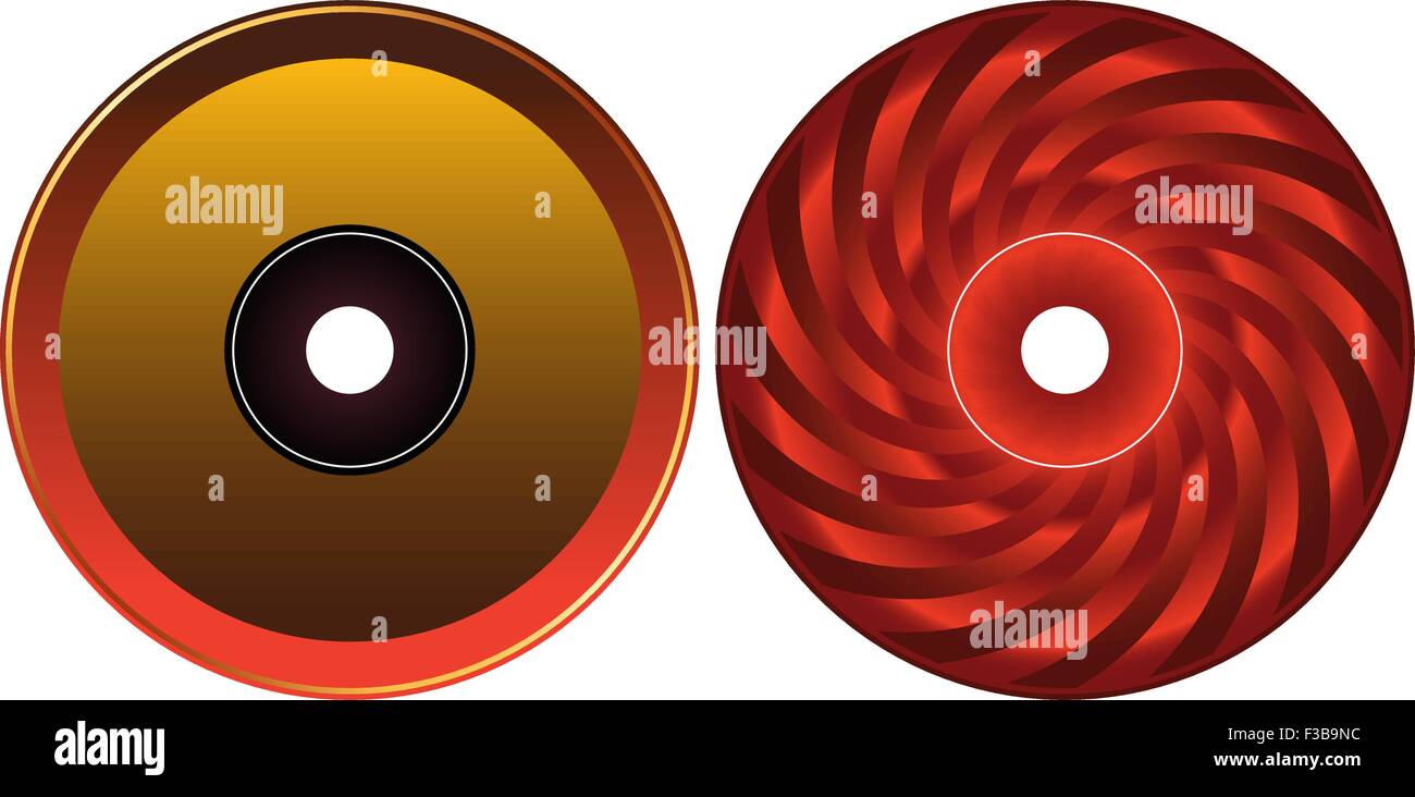 Cd - Dvd Label Design Template Vector Art Stock Vector Image & Art - Alamy