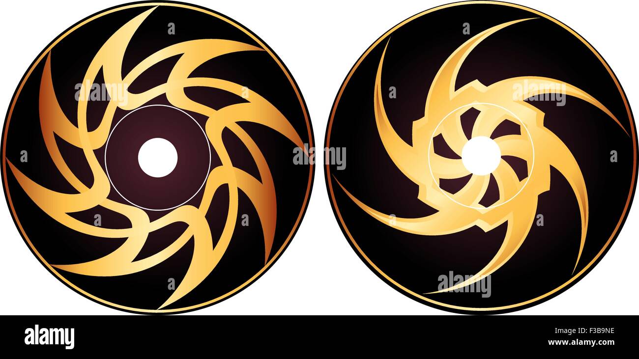 Cd - Dvd Label Design Template Vector Art Stock Vector Image & Art - Alamy