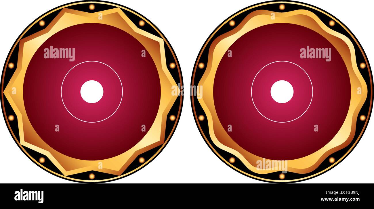 Cd - Dvd Label Design Template Vector Art Stock Vector Image & Art - Alamy
