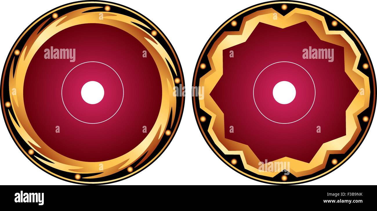 Cd - Dvd Label Design Template Vector Art Stock Vector Image & Art - Alamy