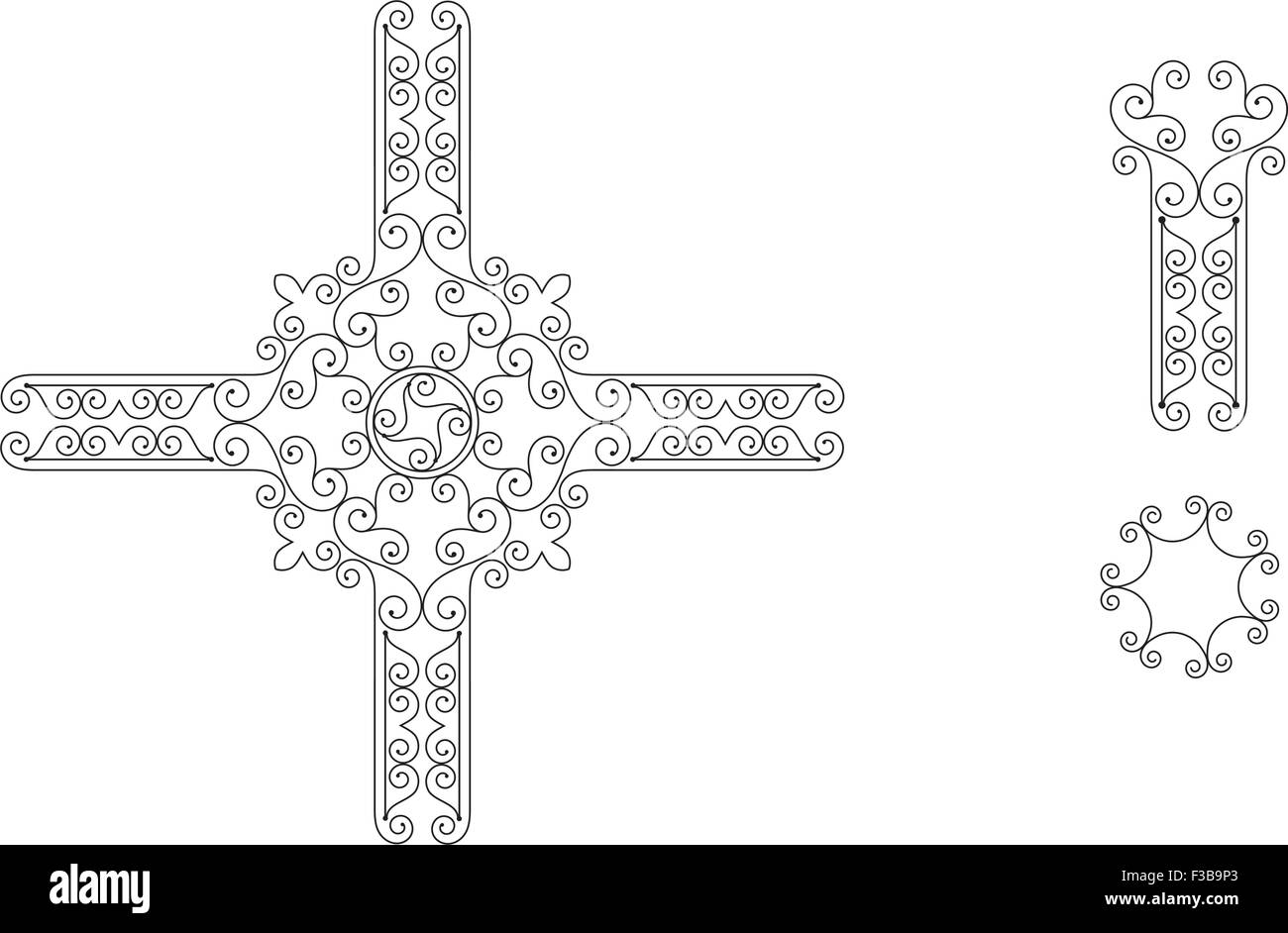 Christian Cross Design Vector Art Stock Vector Image & Art - Alamy