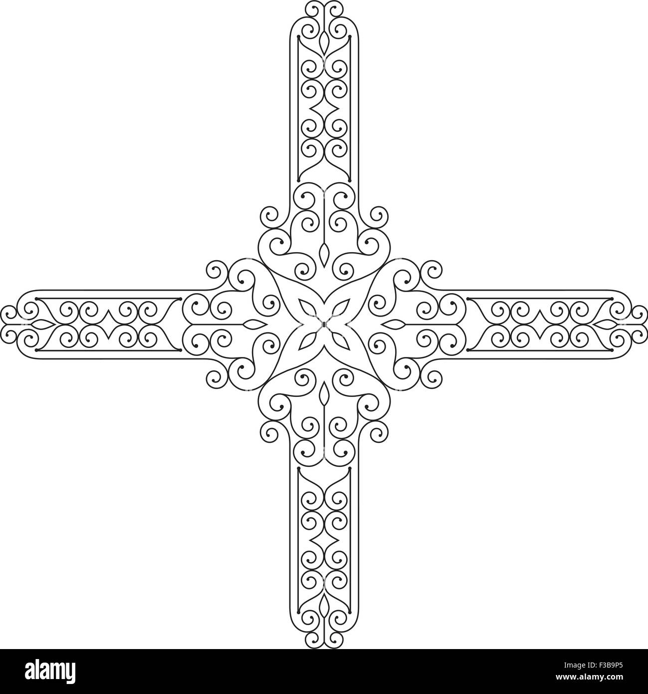 Christian Cross Design Vector Art Stock Vector Image & Art - Alamy