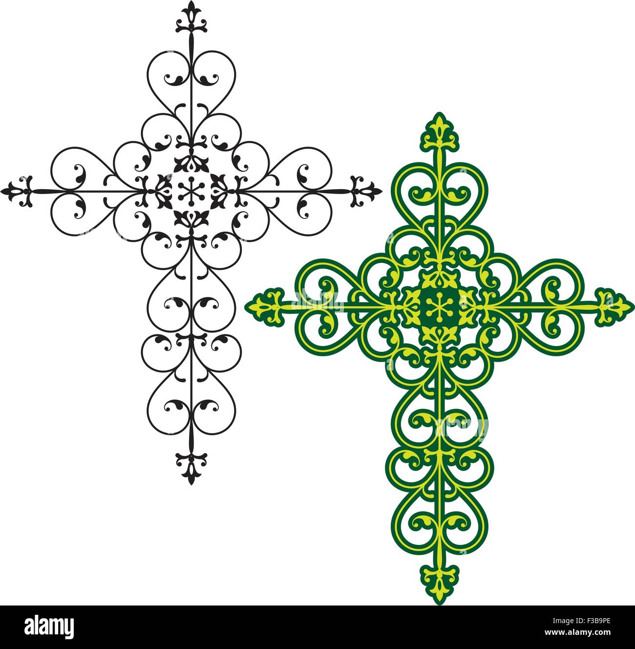 Christian Cross Design Vector Art Stock Vector Image & Art - Alamy