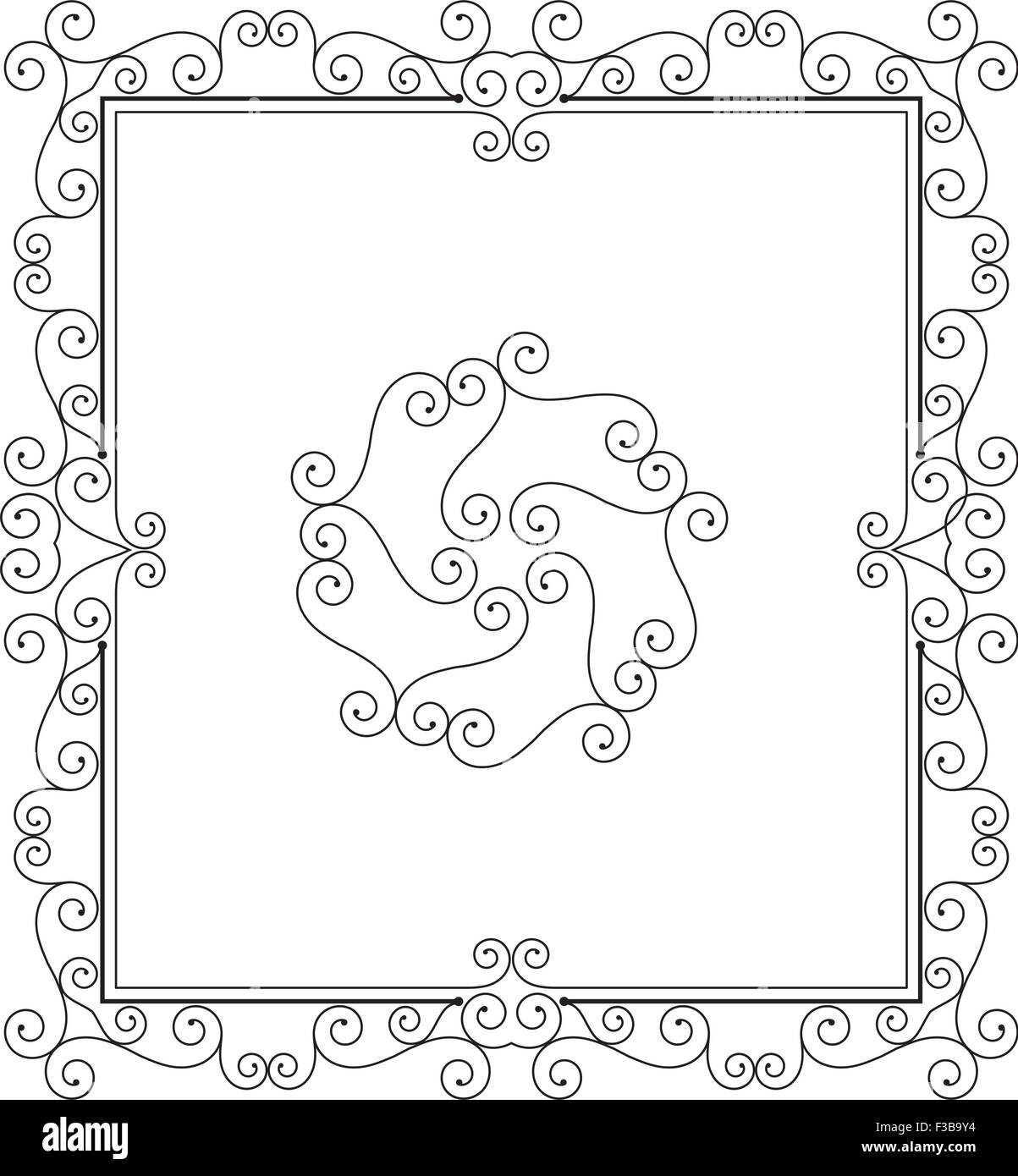 Frame Border Design Vector Art Stock Vector Image & Art - Alamy