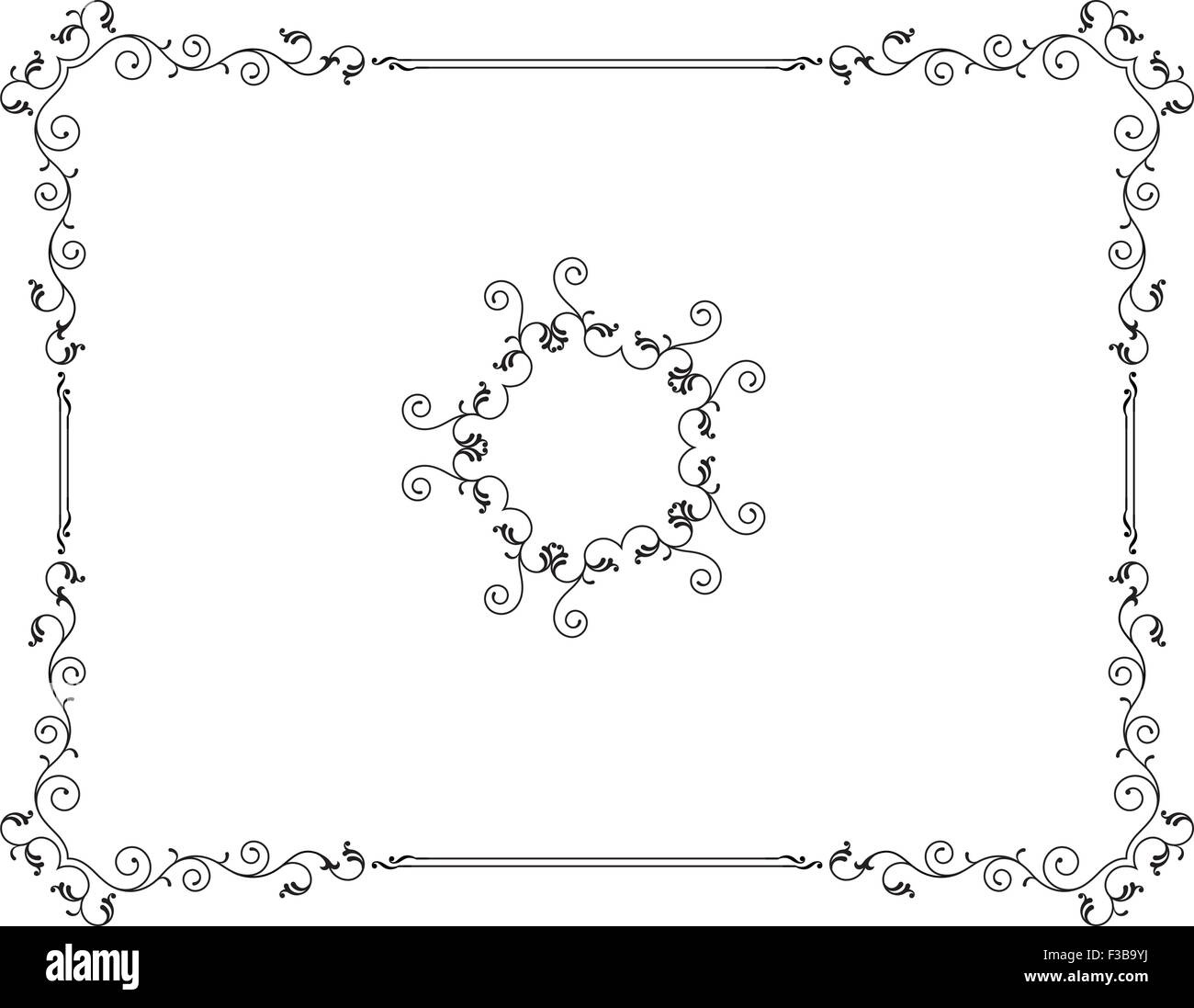 Frame Border Design Vector Art Stock Vector Image & Art - Alamy