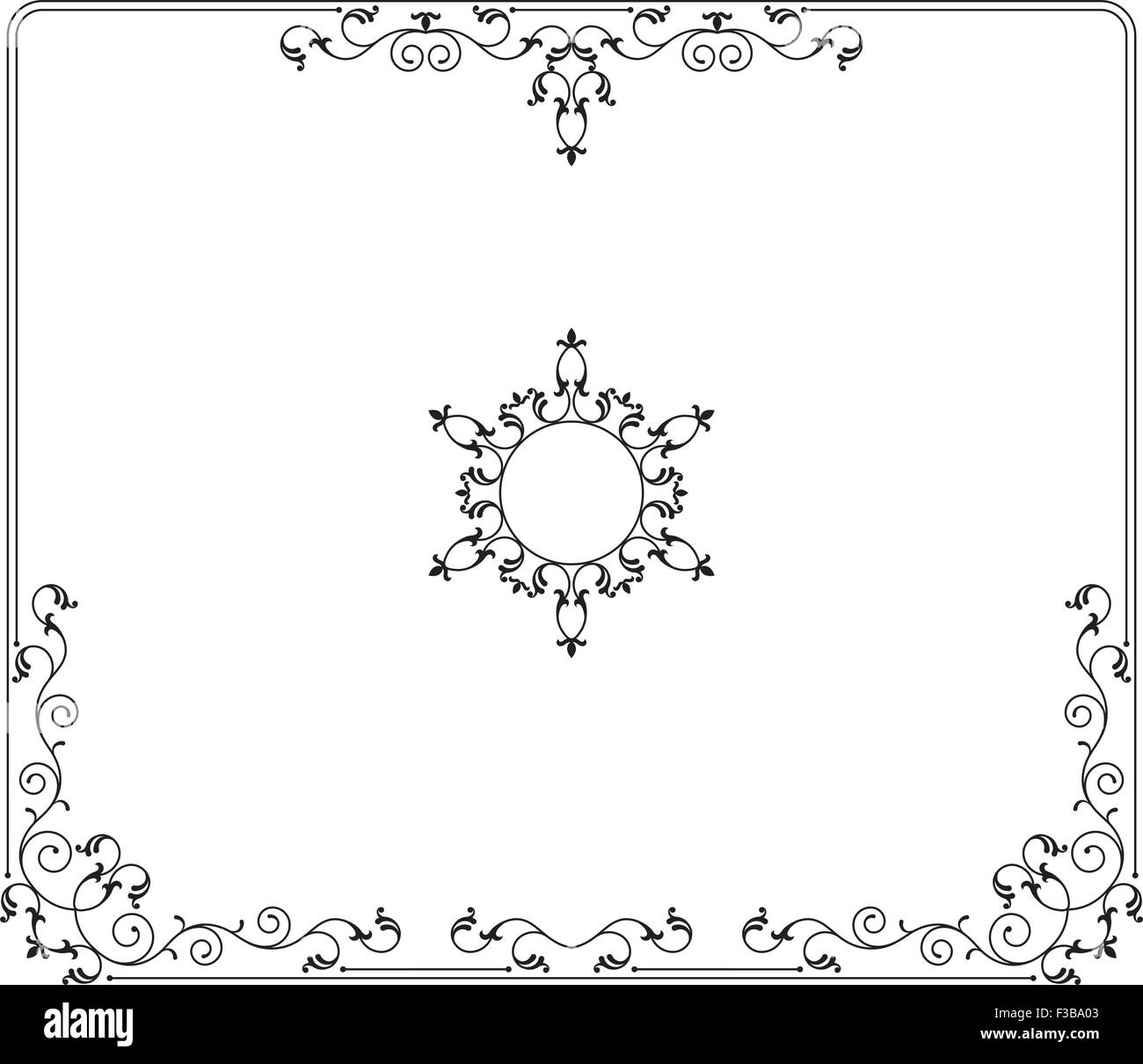 Frame Border Design Vector Art Stock Vector Image & Art - Alamy