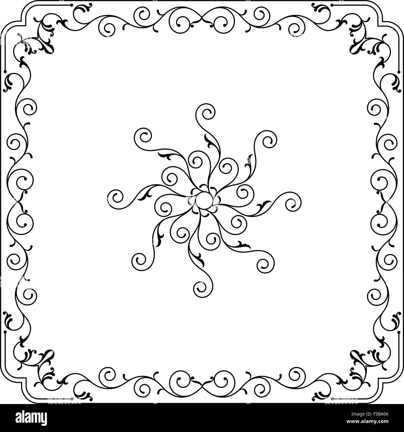 Frame Border Design Vector Art Stock Vector Image & Art - Alamy