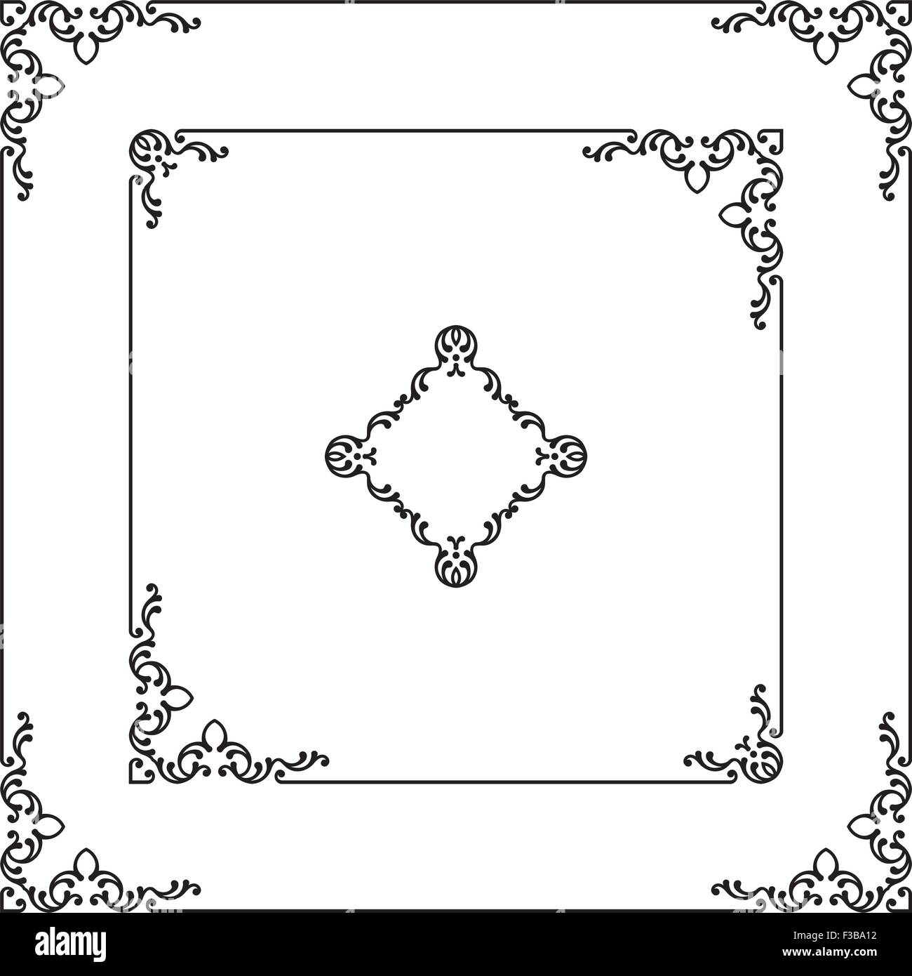 Frame Border Design Vector Art Stock Vector Image & Art - Alamy