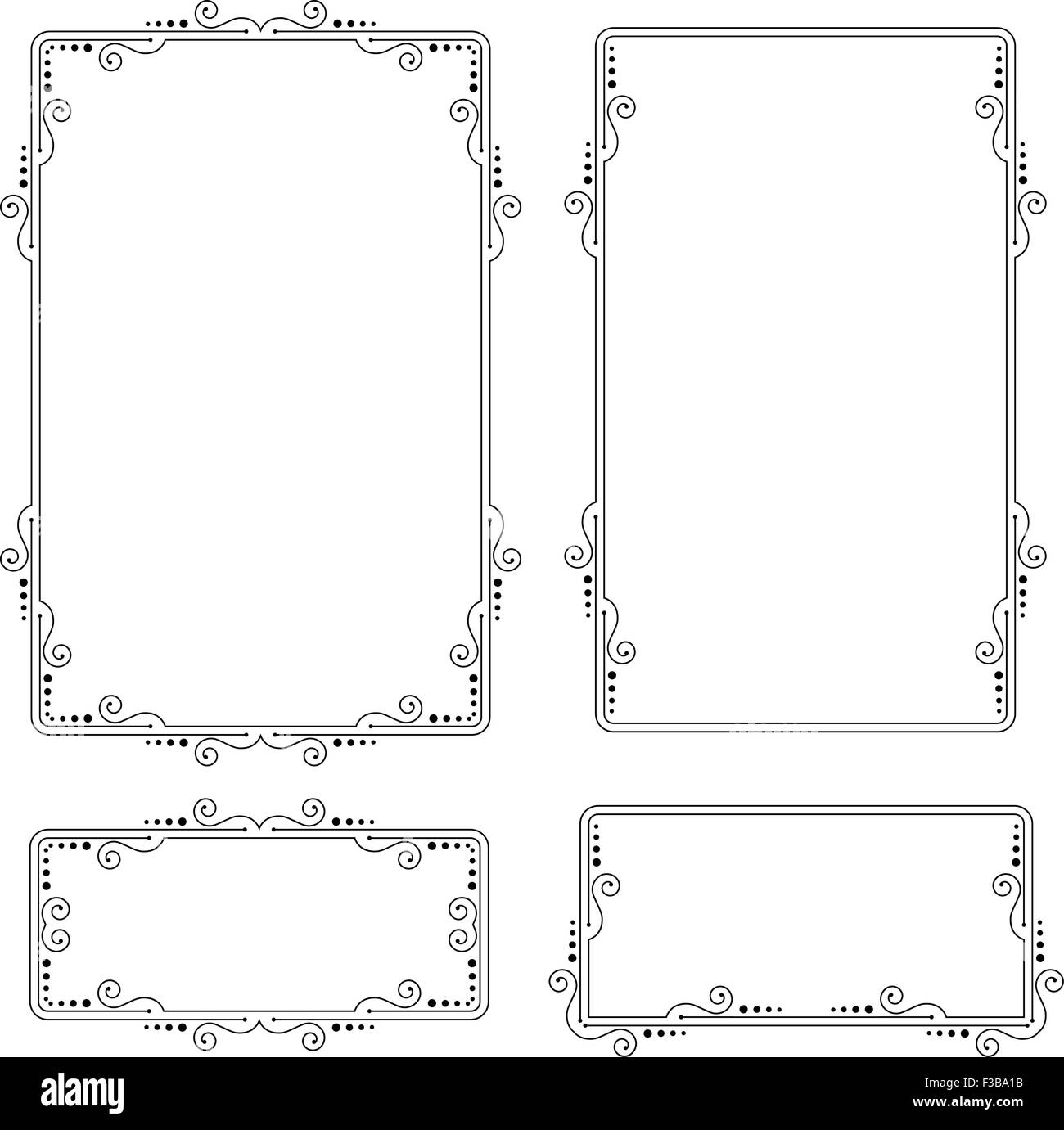 Frame Border Design Vector Art Stock Vector Image & Art - Alamy