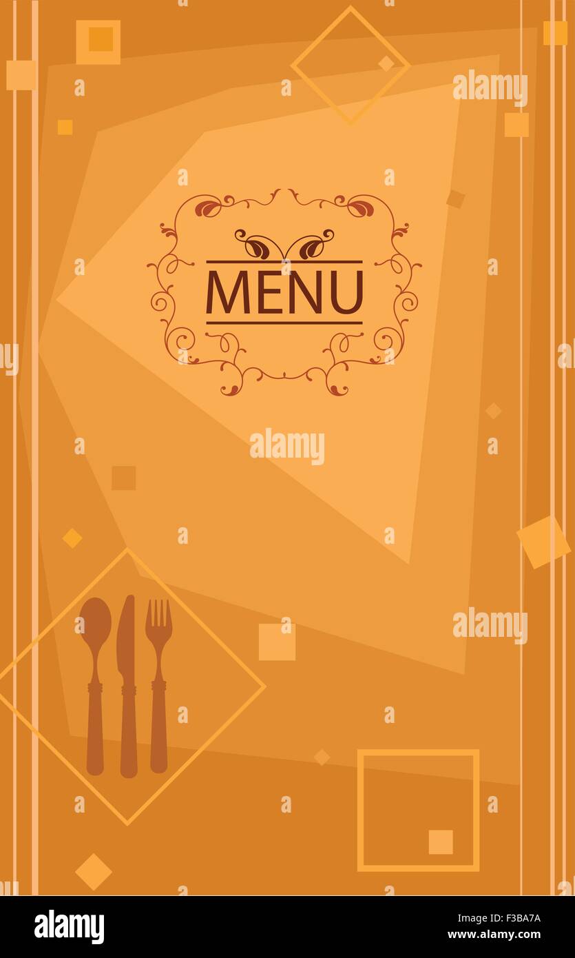 Menu Card Design Template Vector Art Stock Vector Image & Art - Alamy