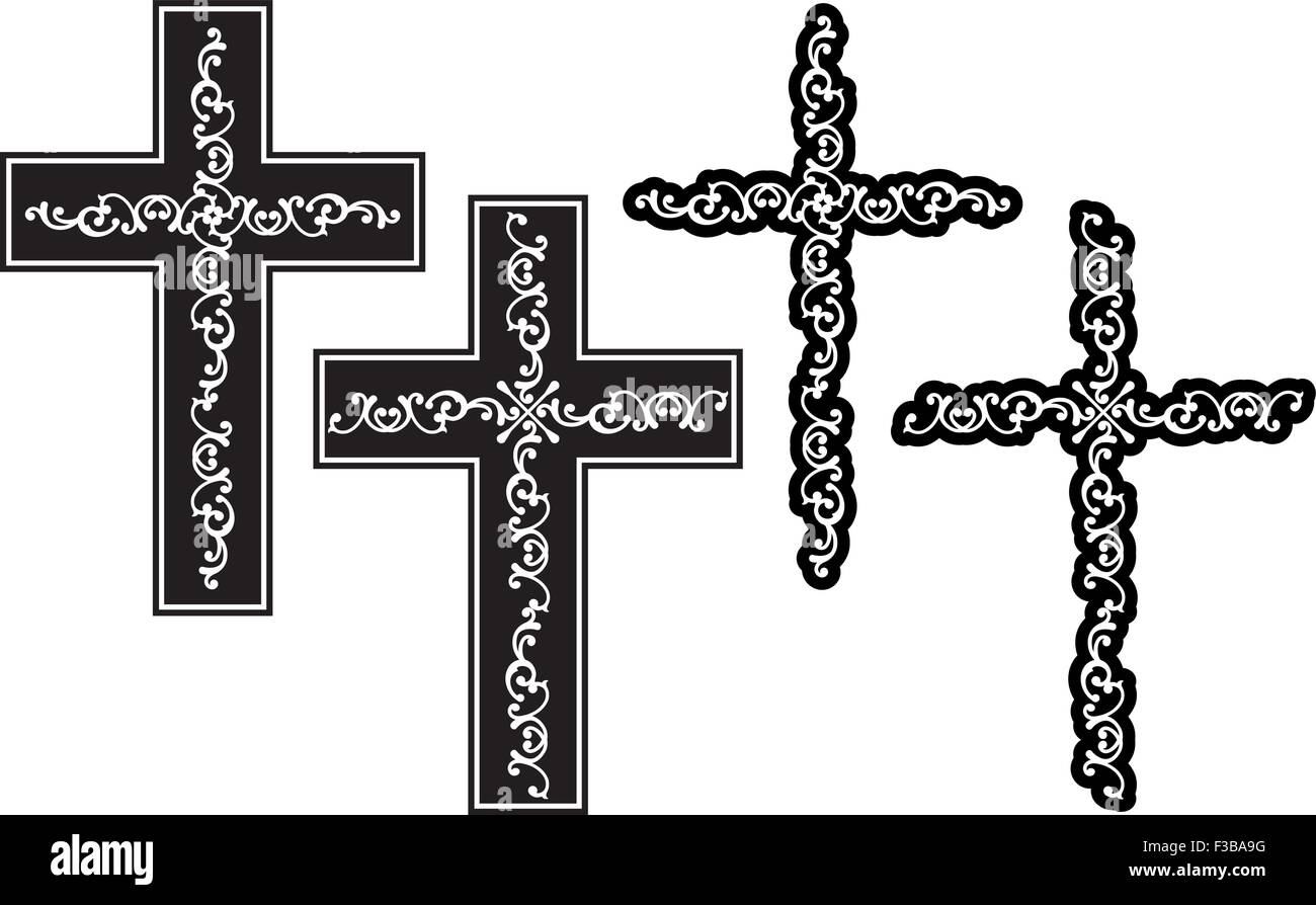 Christian Cross Design Vector Art Stock Vector Image & Art - Alamy