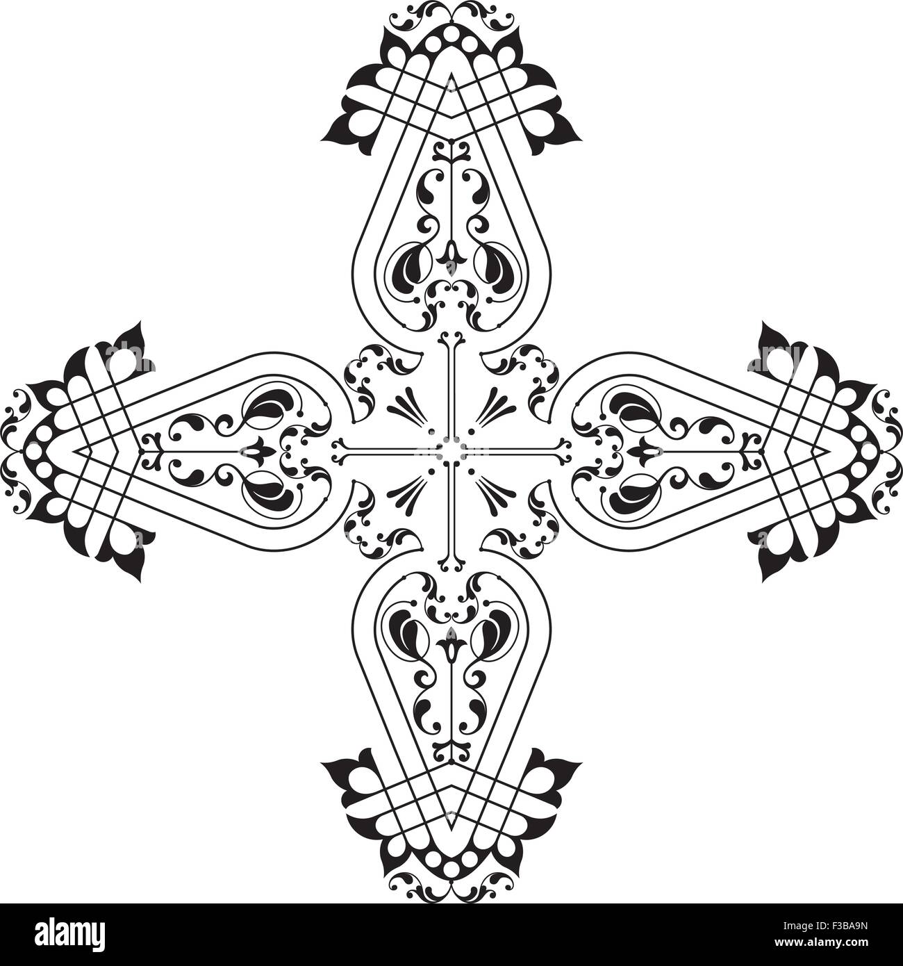 Christian Cross Design Vector Art Stock Vector Image & Art - Alamy