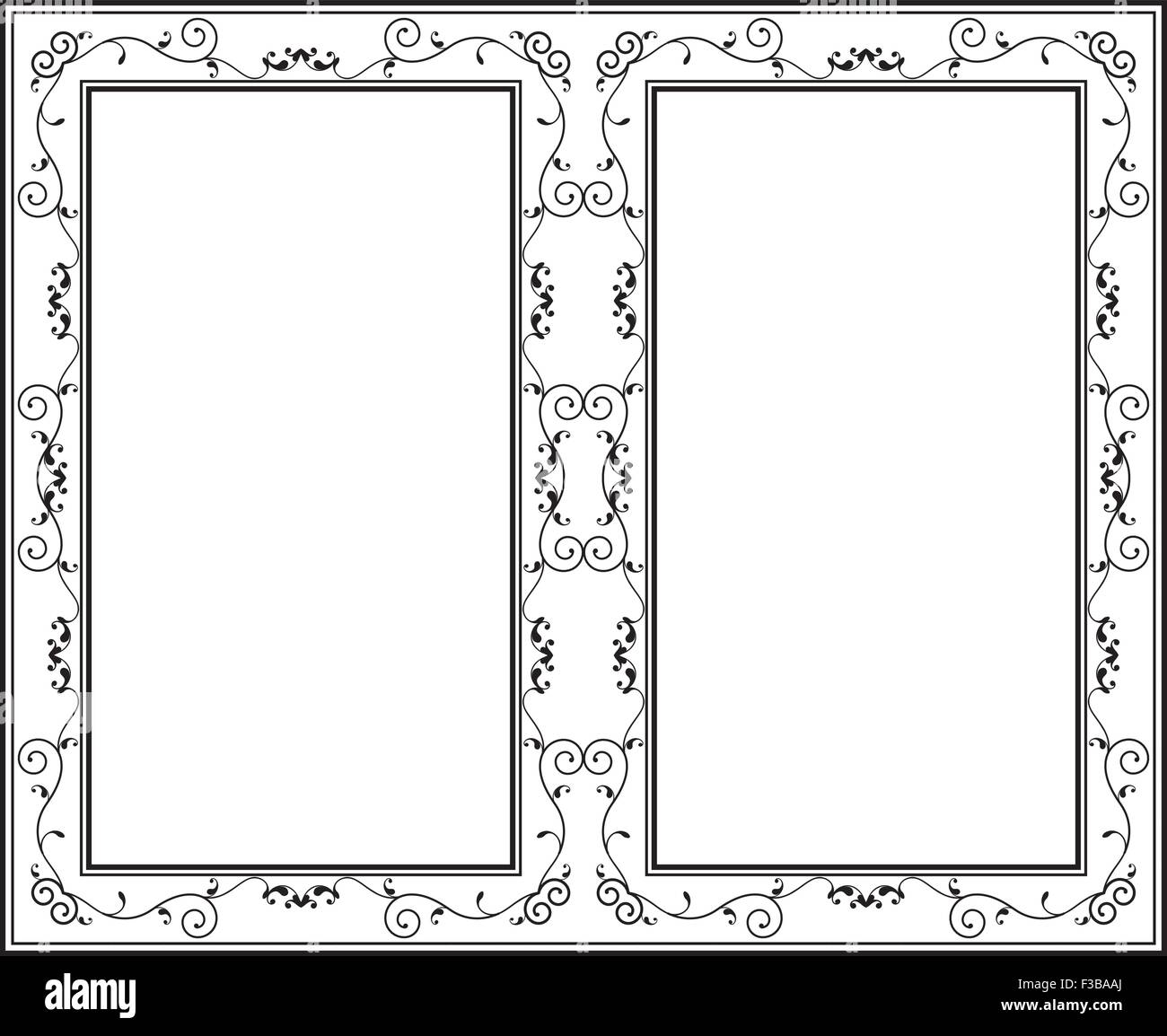 Frame Border Design Vector Art Stock Vector Image & Art - Alamy