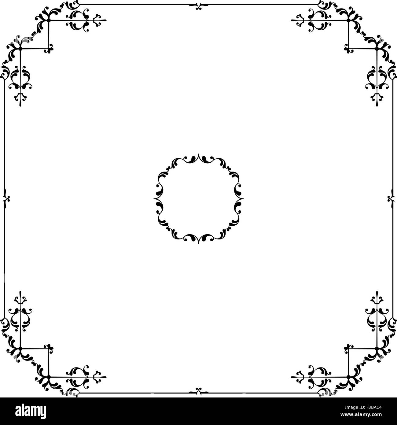 Frame Border Design Vector Art Stock Vector Image & Art - Alamy