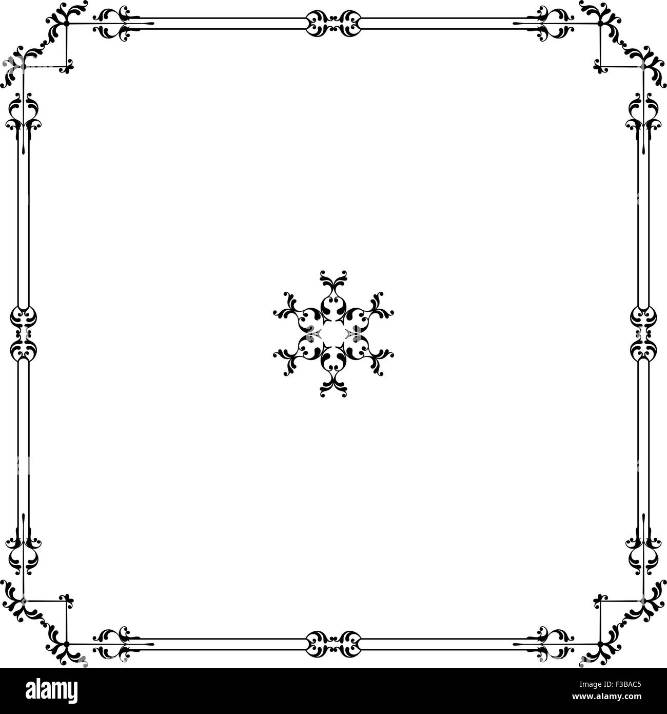 Frame Border Design Vector Art Stock Vector Image & Art - Alamy