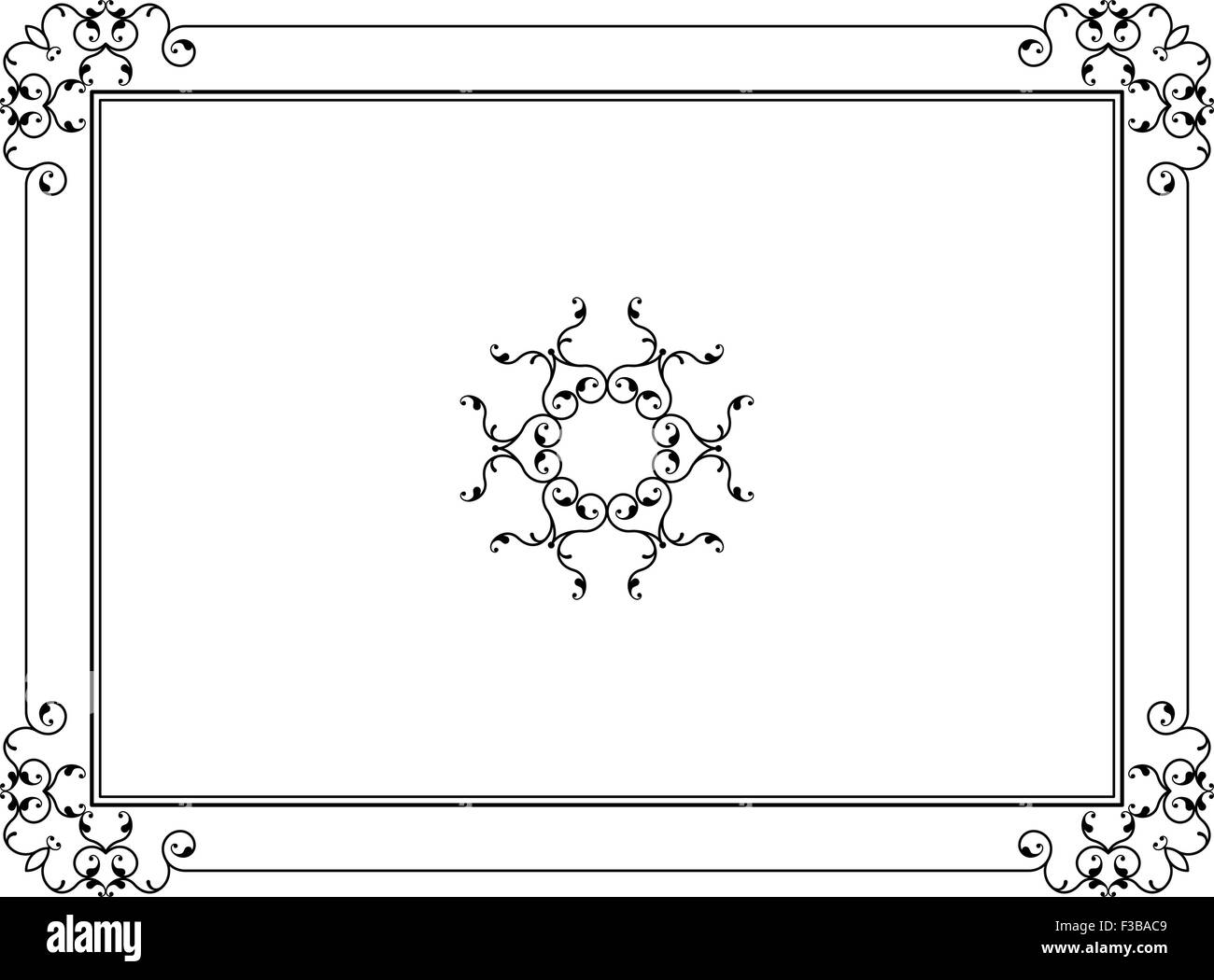 Frame Border Design Vector Art Stock Vector Image & Art - Alamy