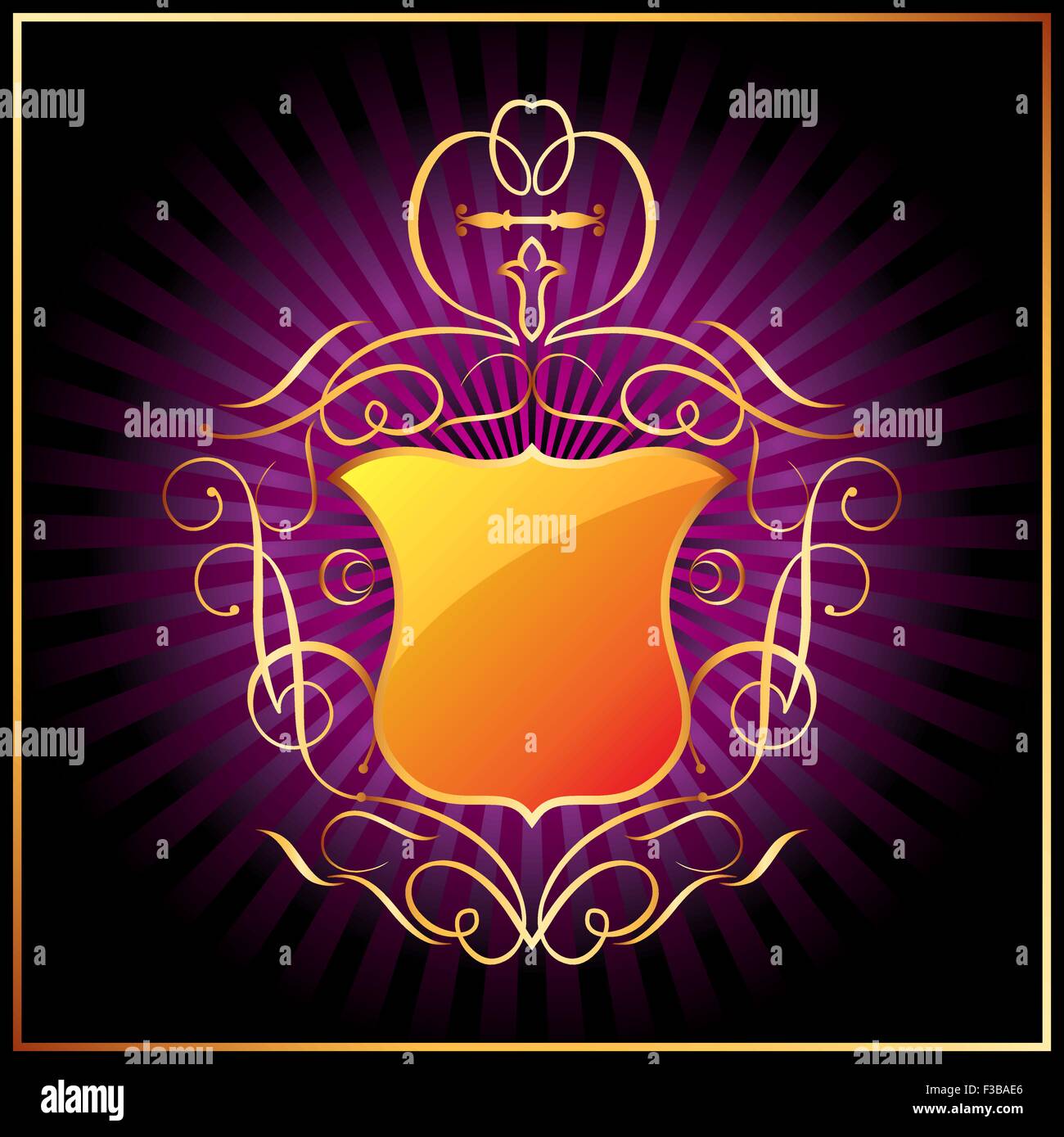 Shield Ornamental Design Vector Art Stock Vector Image & Art - Alamy