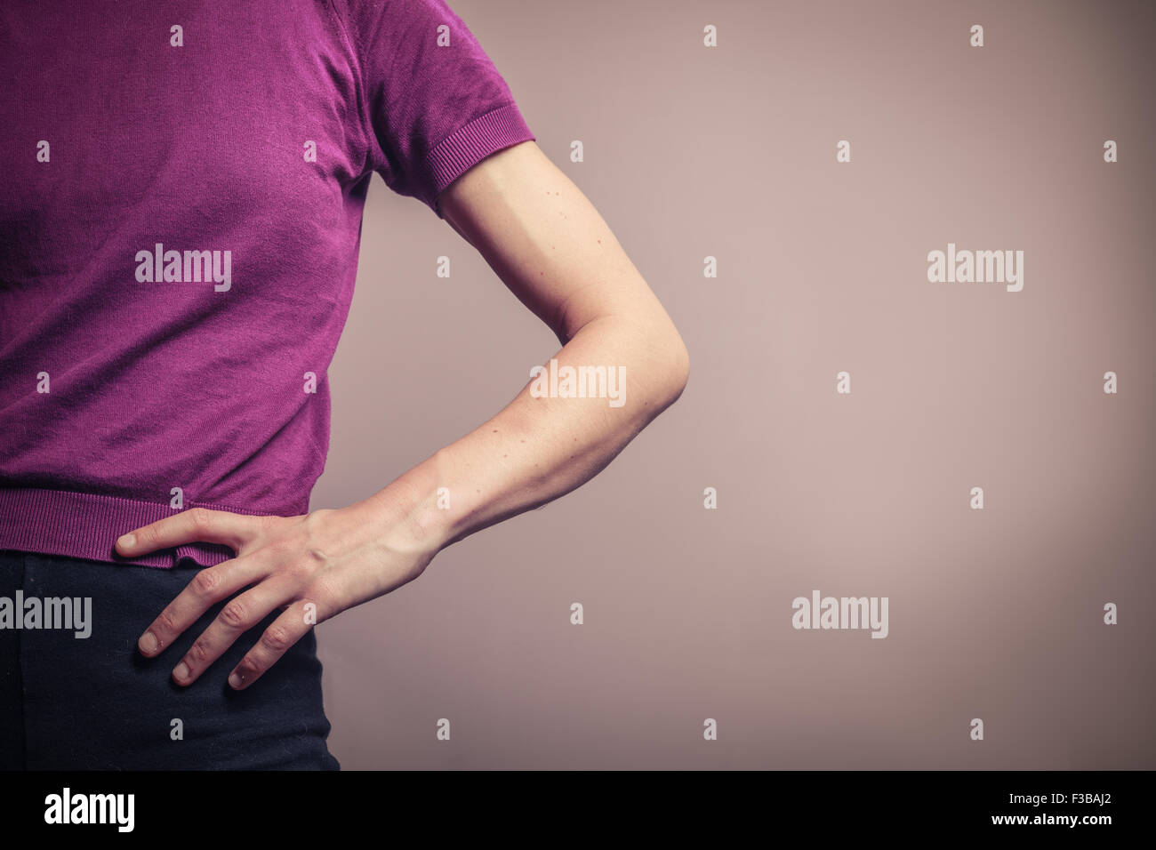 Hand on the hip hi-res stock photography and images - Alamy