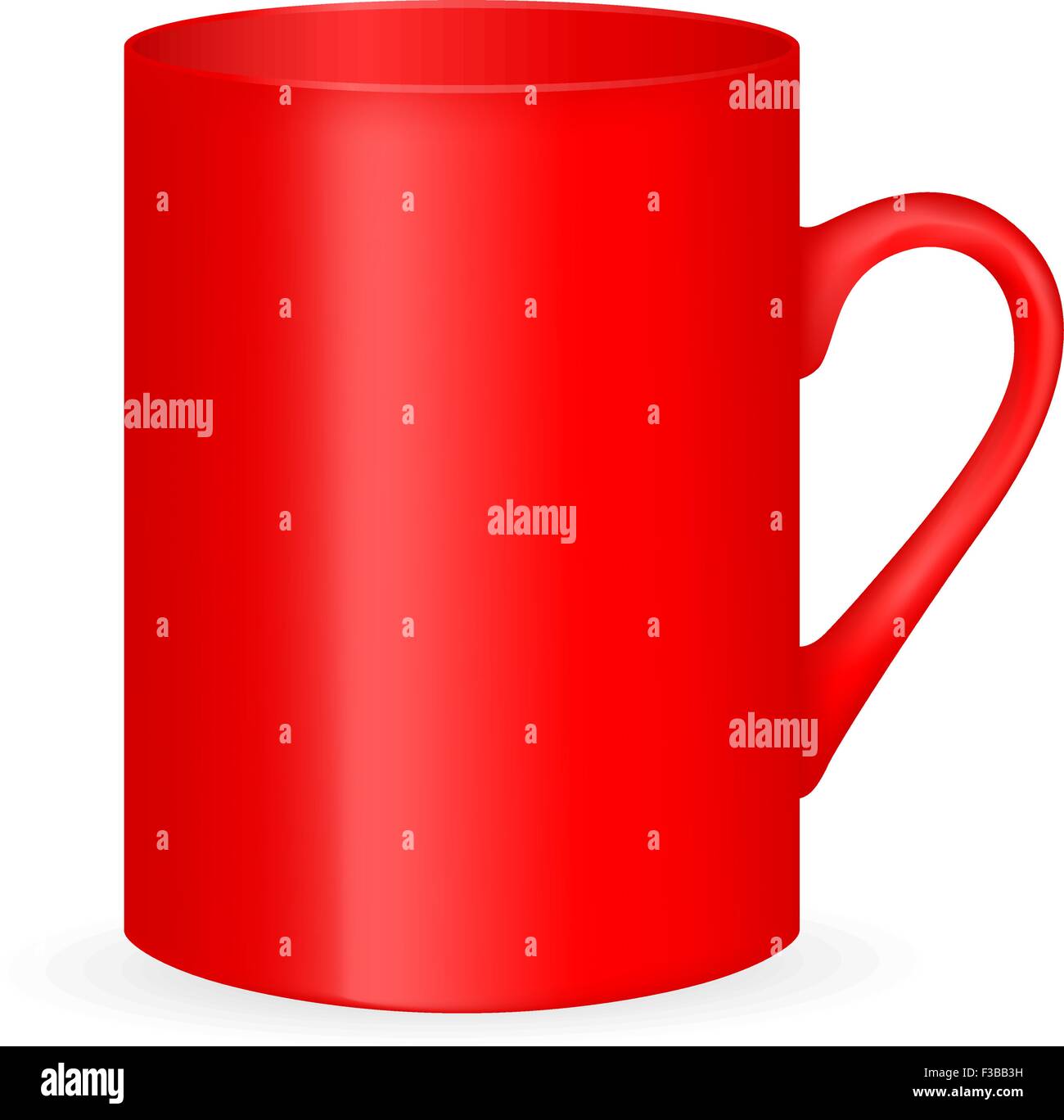 Porcelain mug Stock Vector Images - Alamy