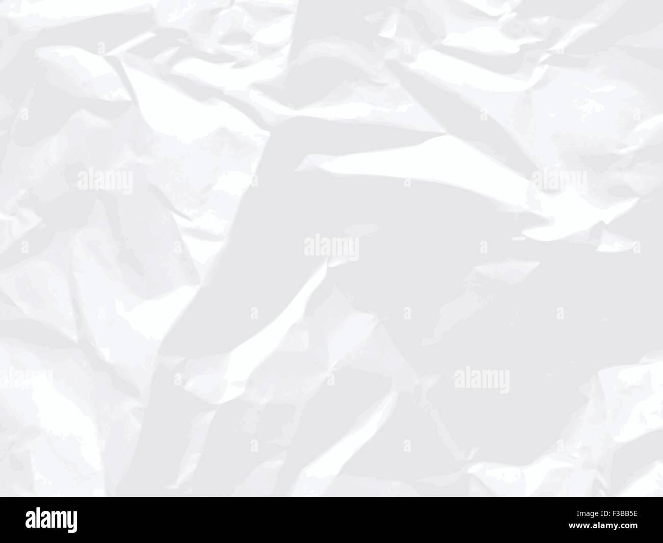 Blank white crumpled paper. Vector texture background Stock Vector ...